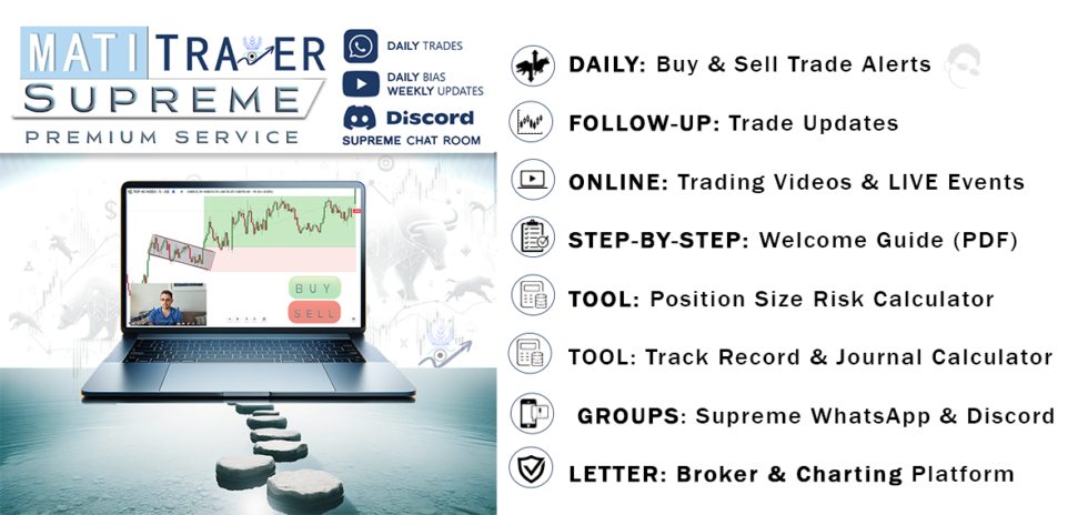 SUPREME MATI Trader Service Subscription and Gold Supreme Monthly or Yearly | MATI Trader