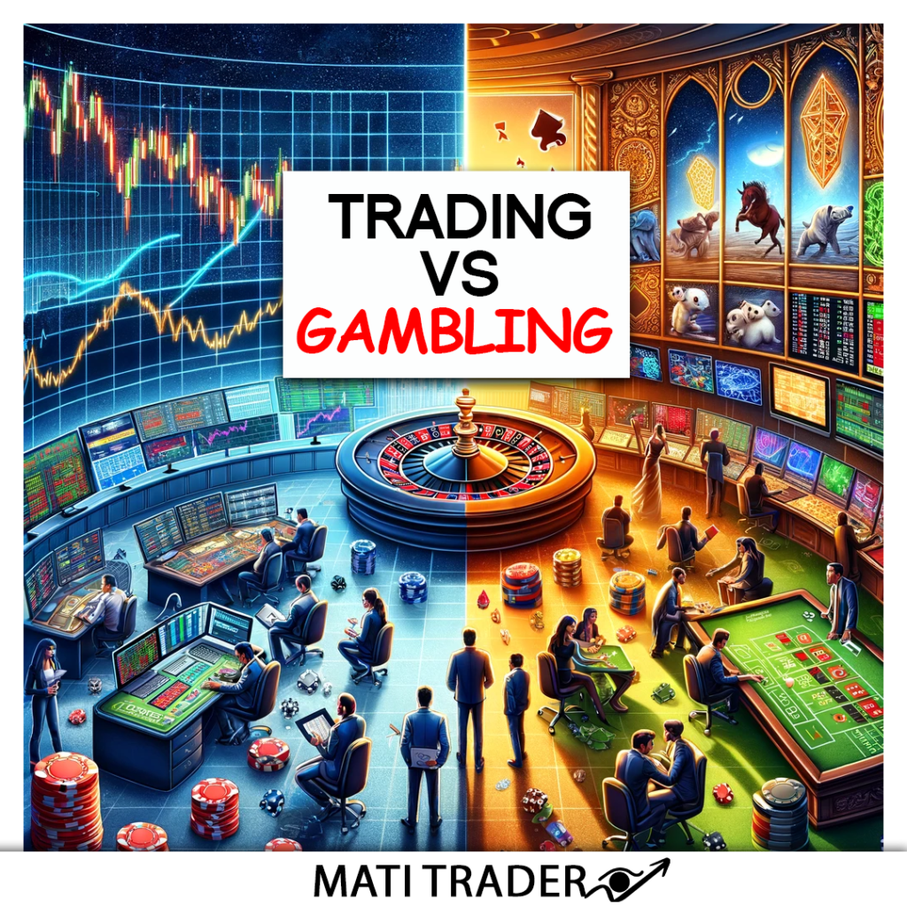 Is trading really gambling? Yes and no! - MATI Trader